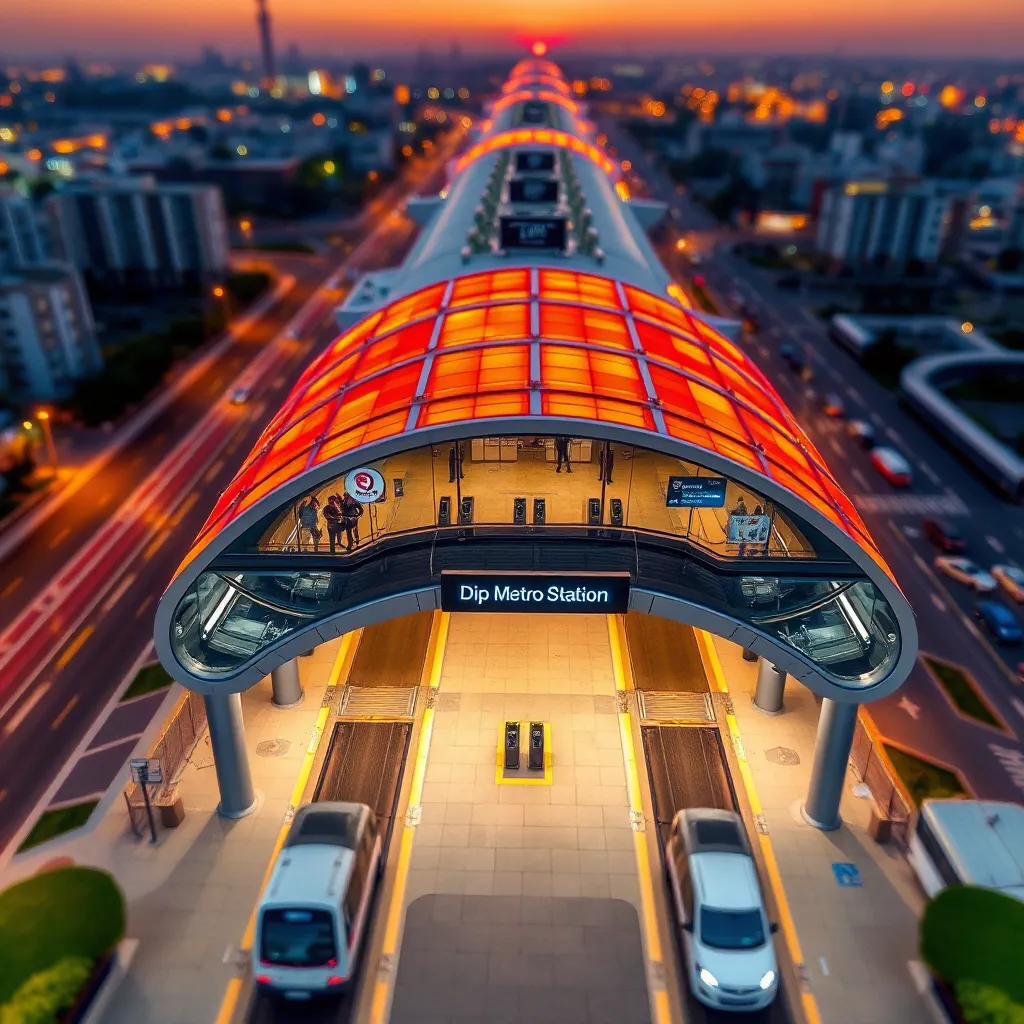 Discovering Dip Metro Station: Dubai's Urban Hub